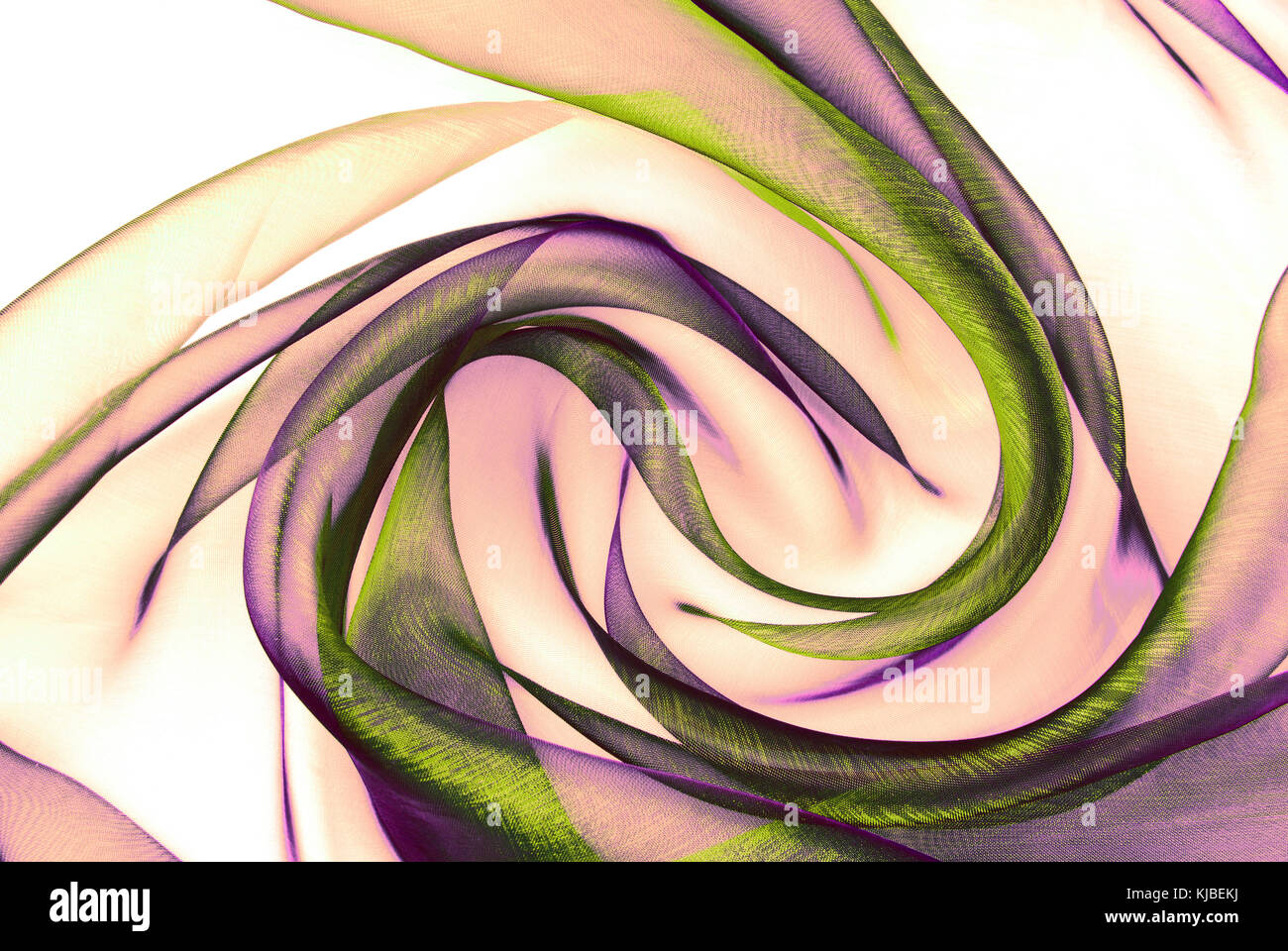 organza fabric wavy texture Stock Photo - Alamy