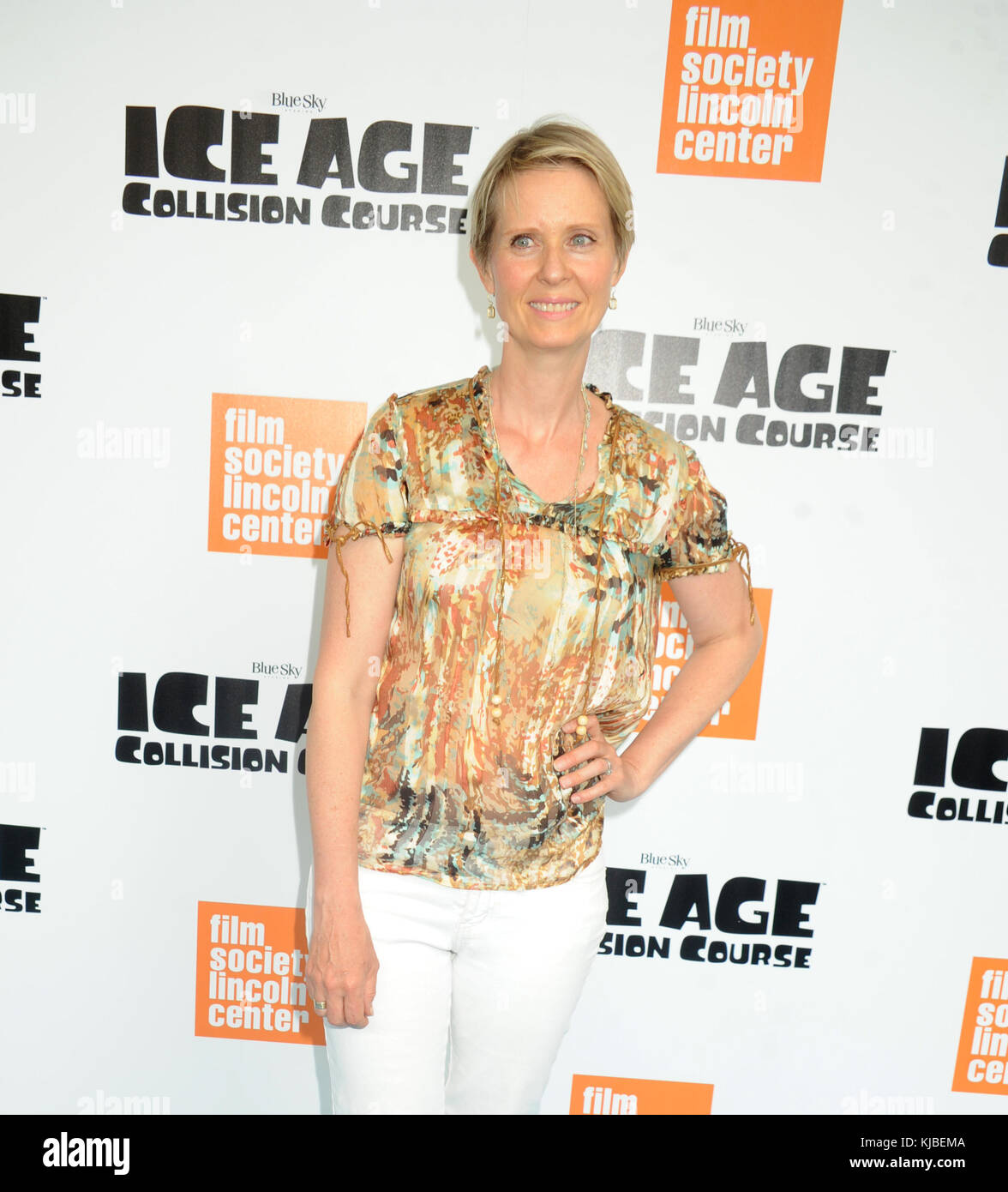 NEW YORK, NY - JULY 07: Cynthia Nixon attends the 'Ice Age: Collision ...