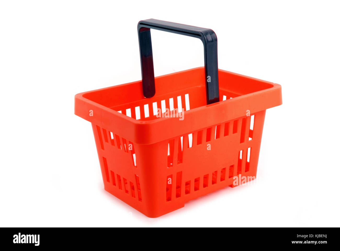 shopping basket isolated on white Stock Photo - Alamy