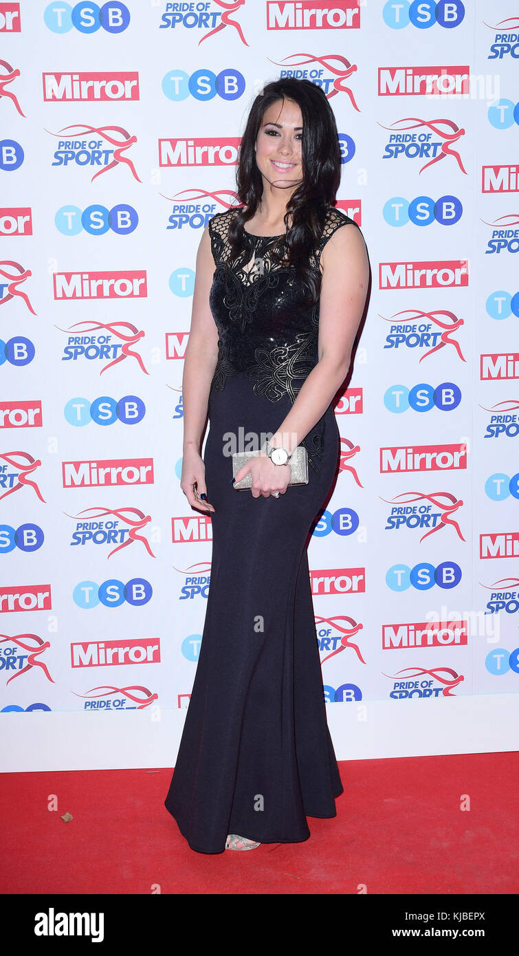 Sam Quek attending the Pride of sport awards at the Grosvenor House ...