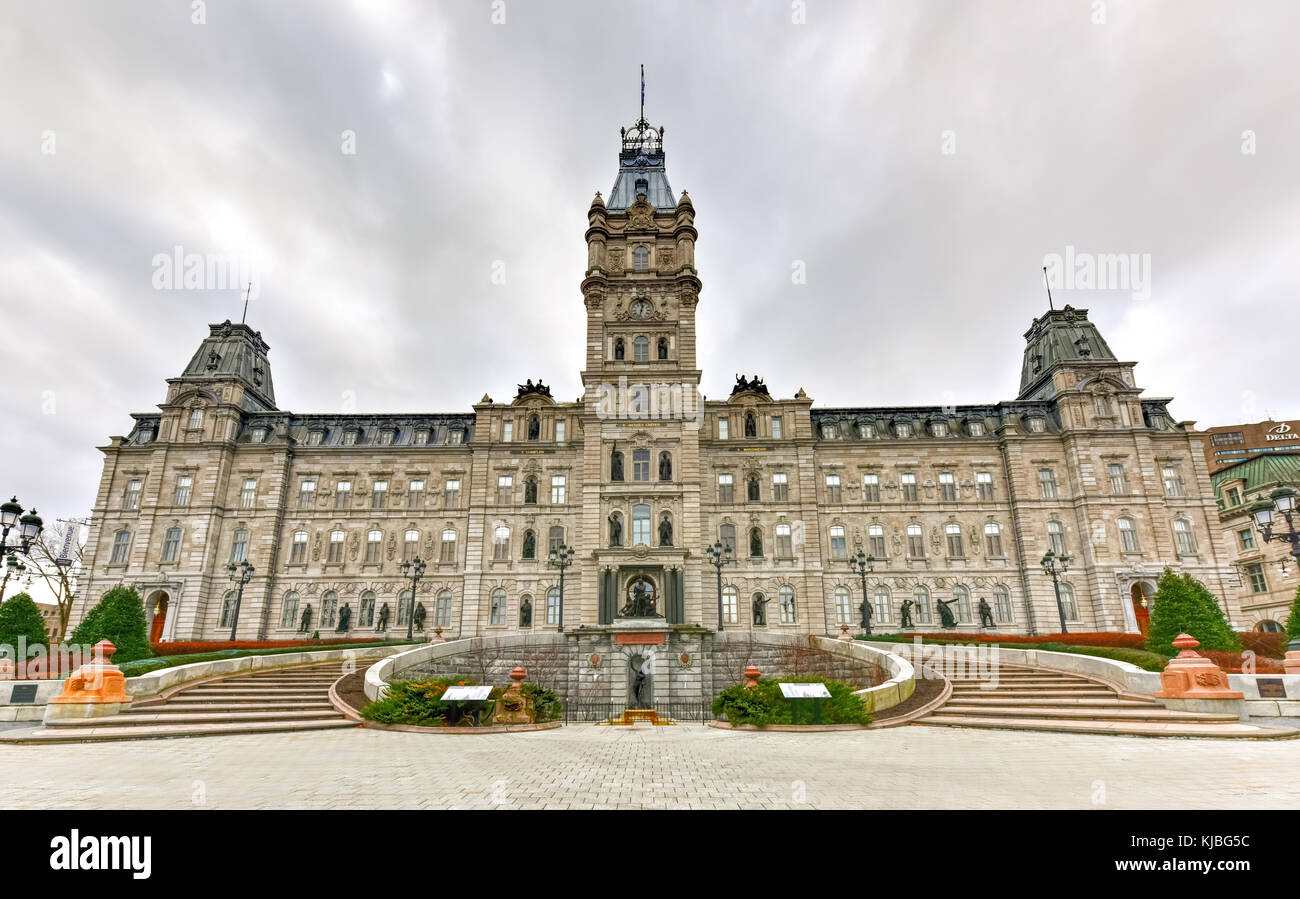 Quebec Parliament Building, a Second Empire architectural style ...
