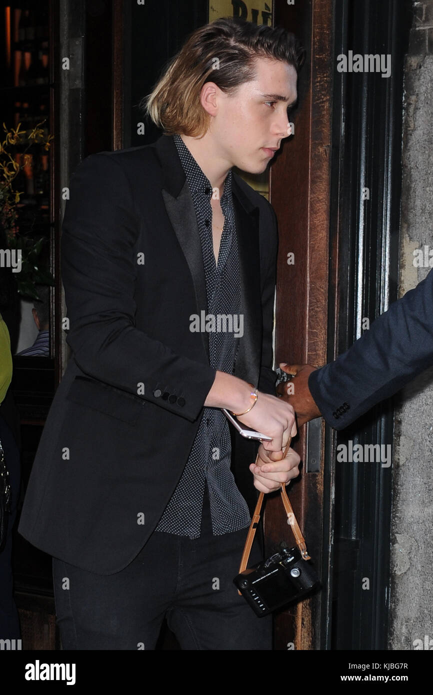 Brooklyn beckham model hi-res stock photography and images - Alamy