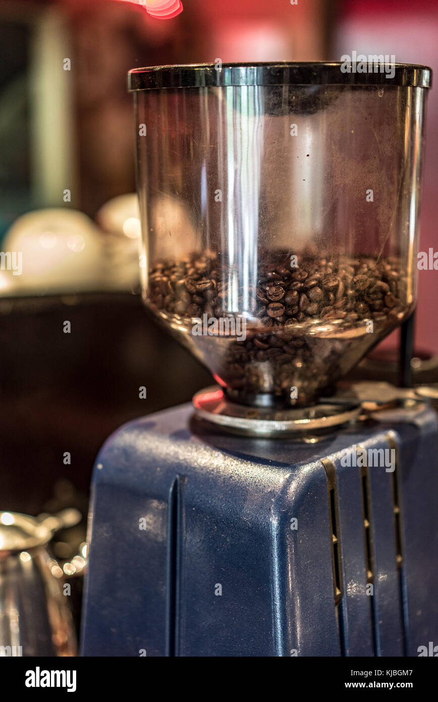 Old professional espresso machine hi-res stock photography and images ...