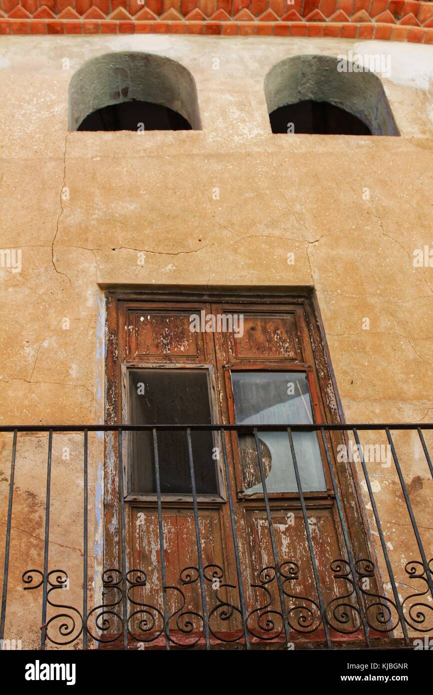 Old rustic facade in Chelva village Stock Photo - Alamy