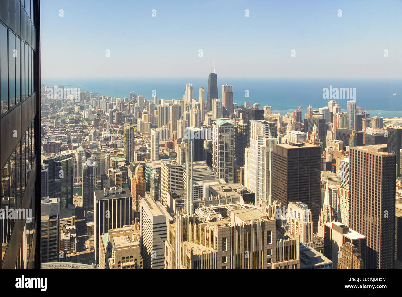Panoramic view of the Chicago skyline Stock Photo - Alamy