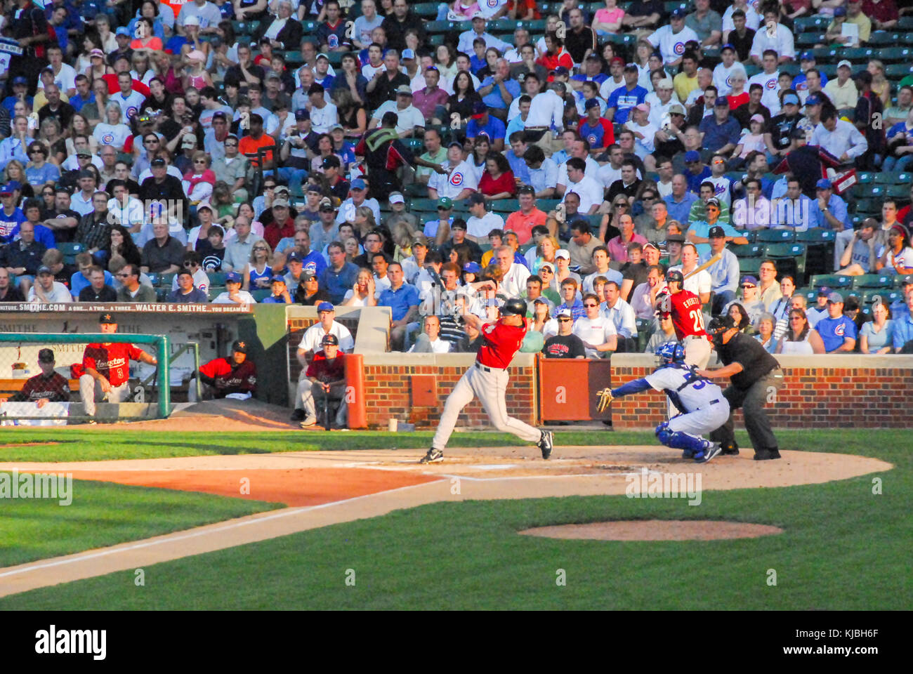 Chicago - June 11, 2007: The Wrigley Field Baseball Stadium is Home of ...
