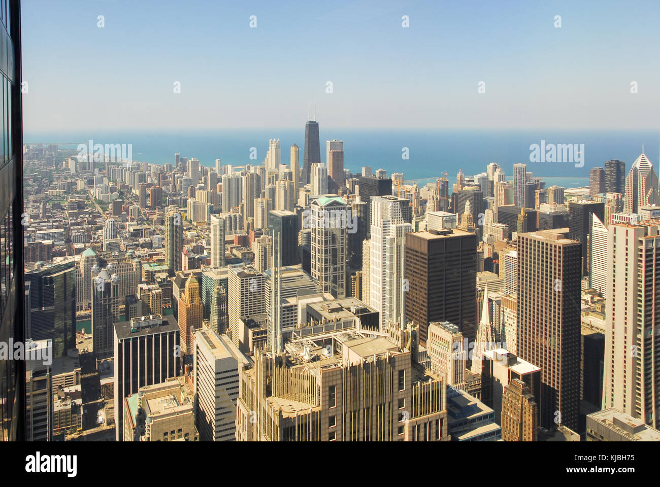 Panoramic view of the Chicago skyline Stock Photo - Alamy