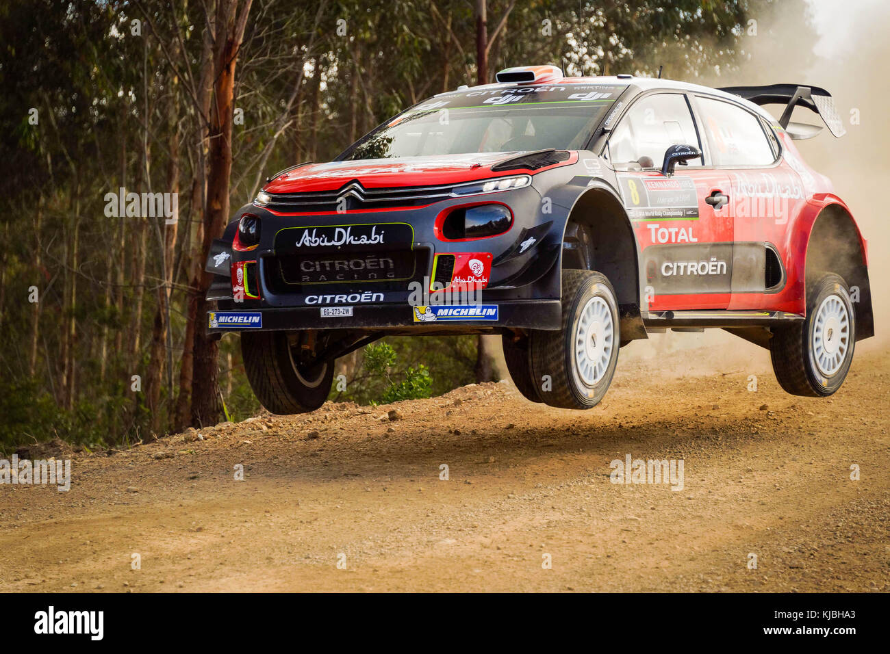 Craig Breen (IRL) and co-driver Scott Martin (GBR) of Citroën World ...