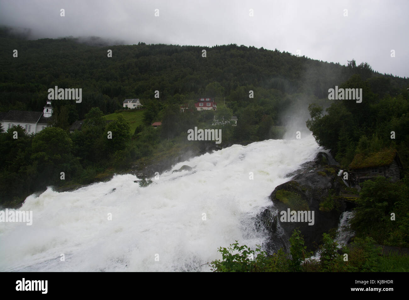 Hellesylt is a small village in Stranda Municipality in Møre og Romsdal ...