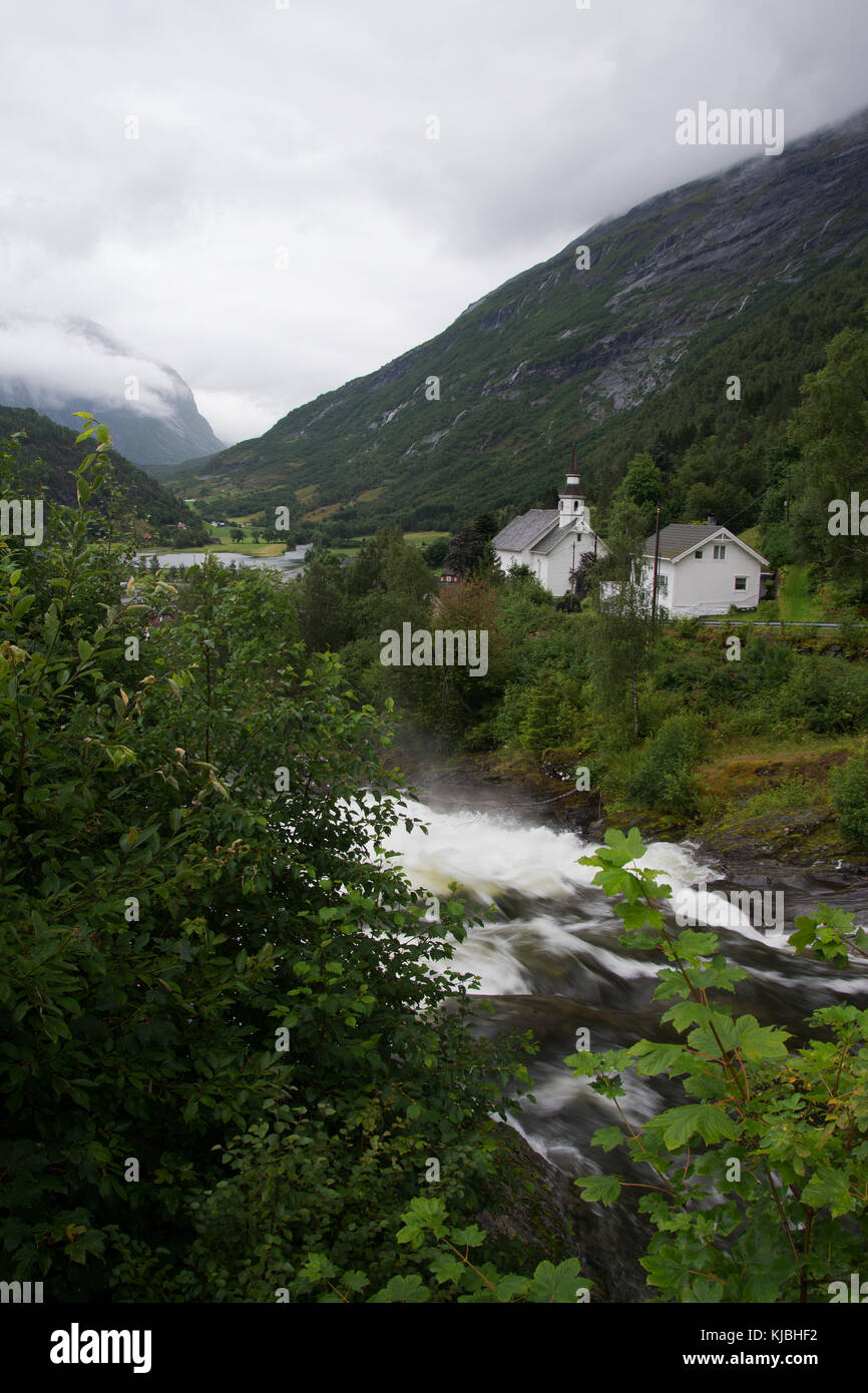 Hellesylt is a small village in Stranda Municipality in Møre og Romsdal ...