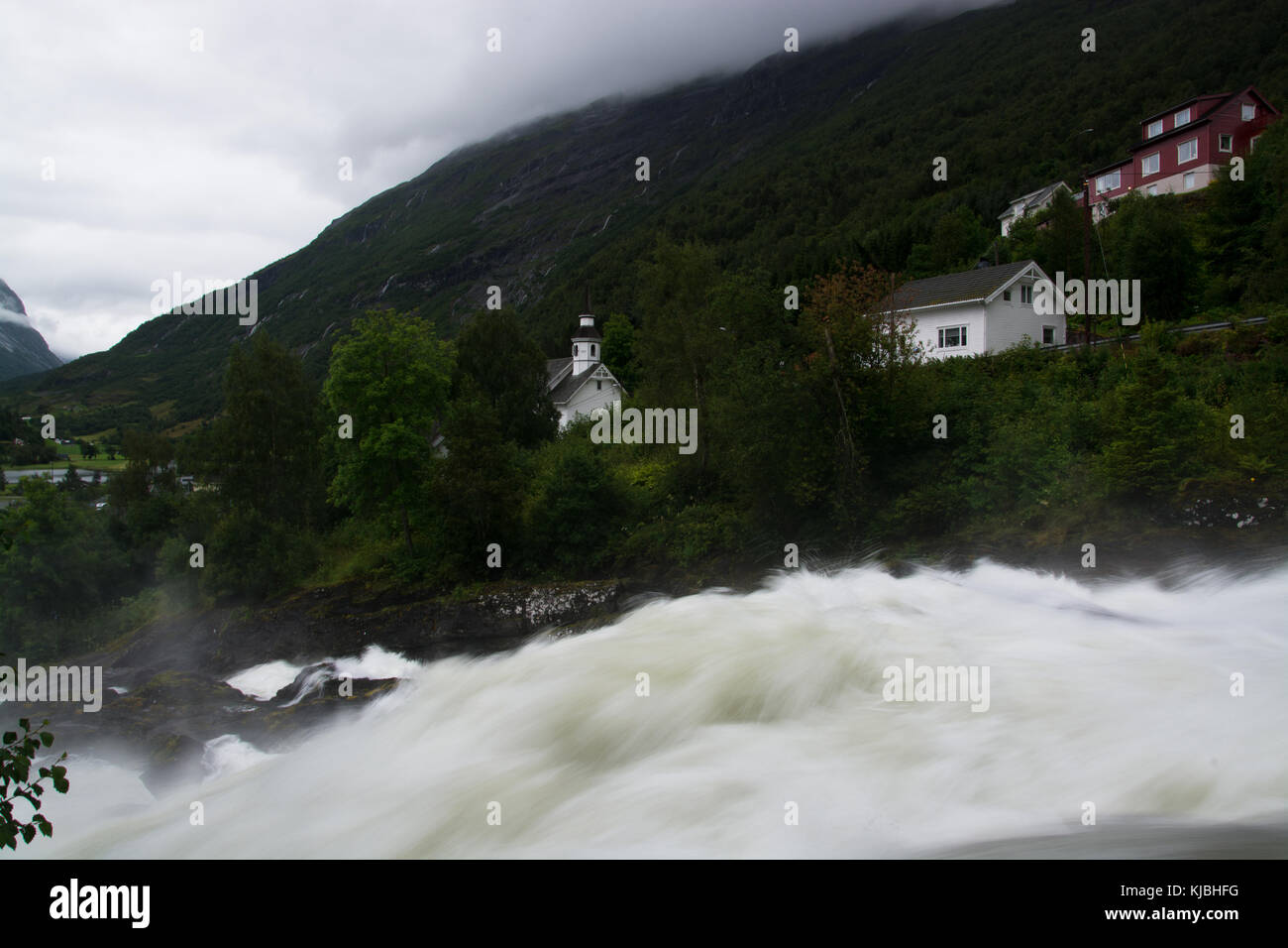 Hellesylt is a small village in Stranda Municipality in Møre og Romsdal ...