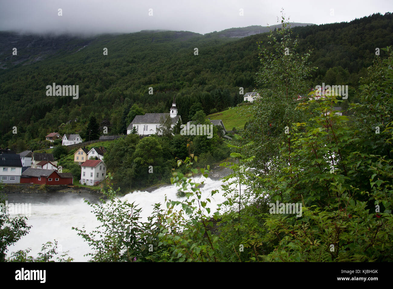 Hellesylt is a small village in Stranda Municipality in Møre og Romsdal ...