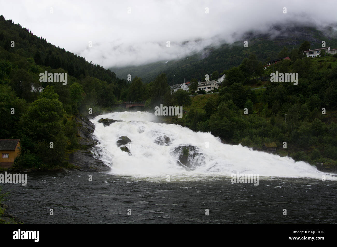 Hellesylt is a small village in Stranda Municipality in Møre og Romsdal ...