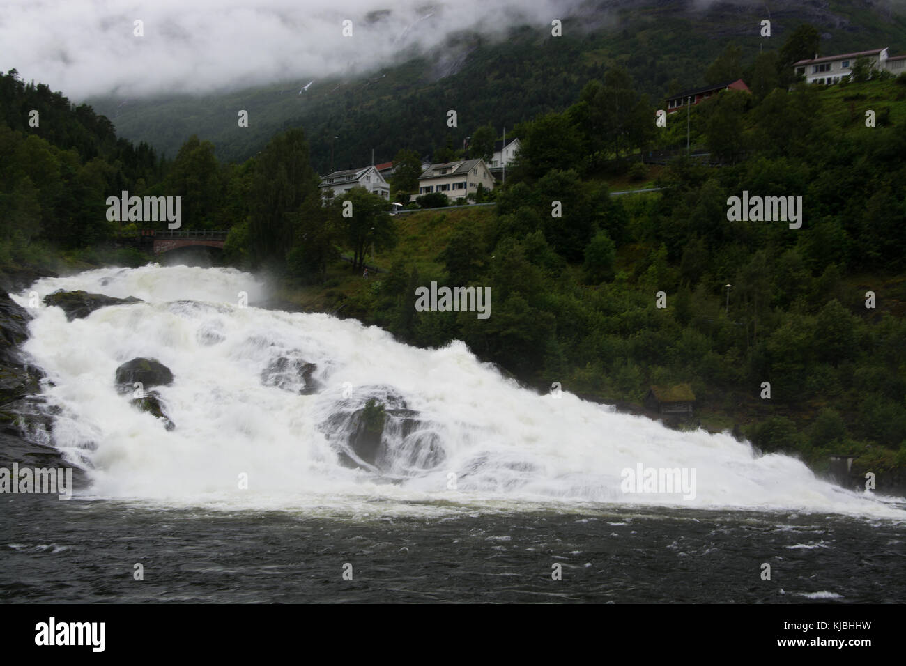 Hellesylt is a small village in Stranda Municipality in Møre og Romsdal ...