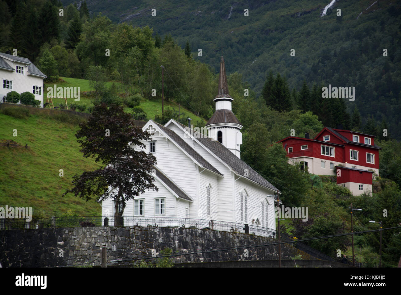 Hellesylt is a small village in Stranda Municipality in Møre og Romsdal ...