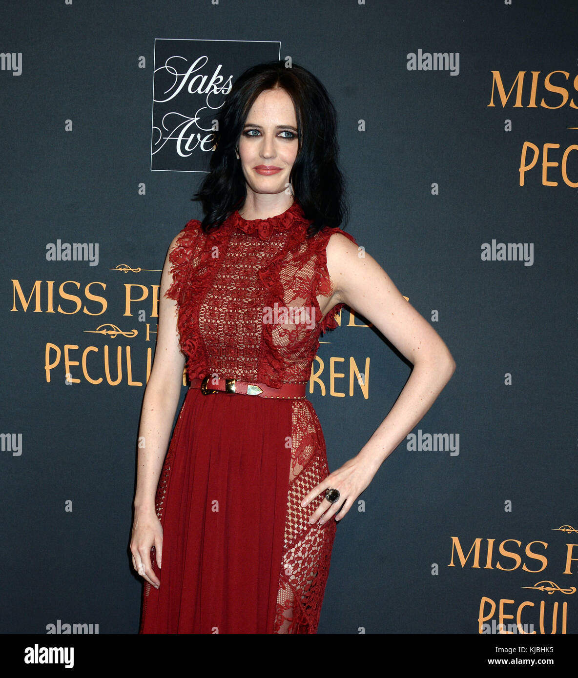 NEW YORK, NY - SEPTEMBER 26: Eva Green attends the 'Miss Peregrine's ...