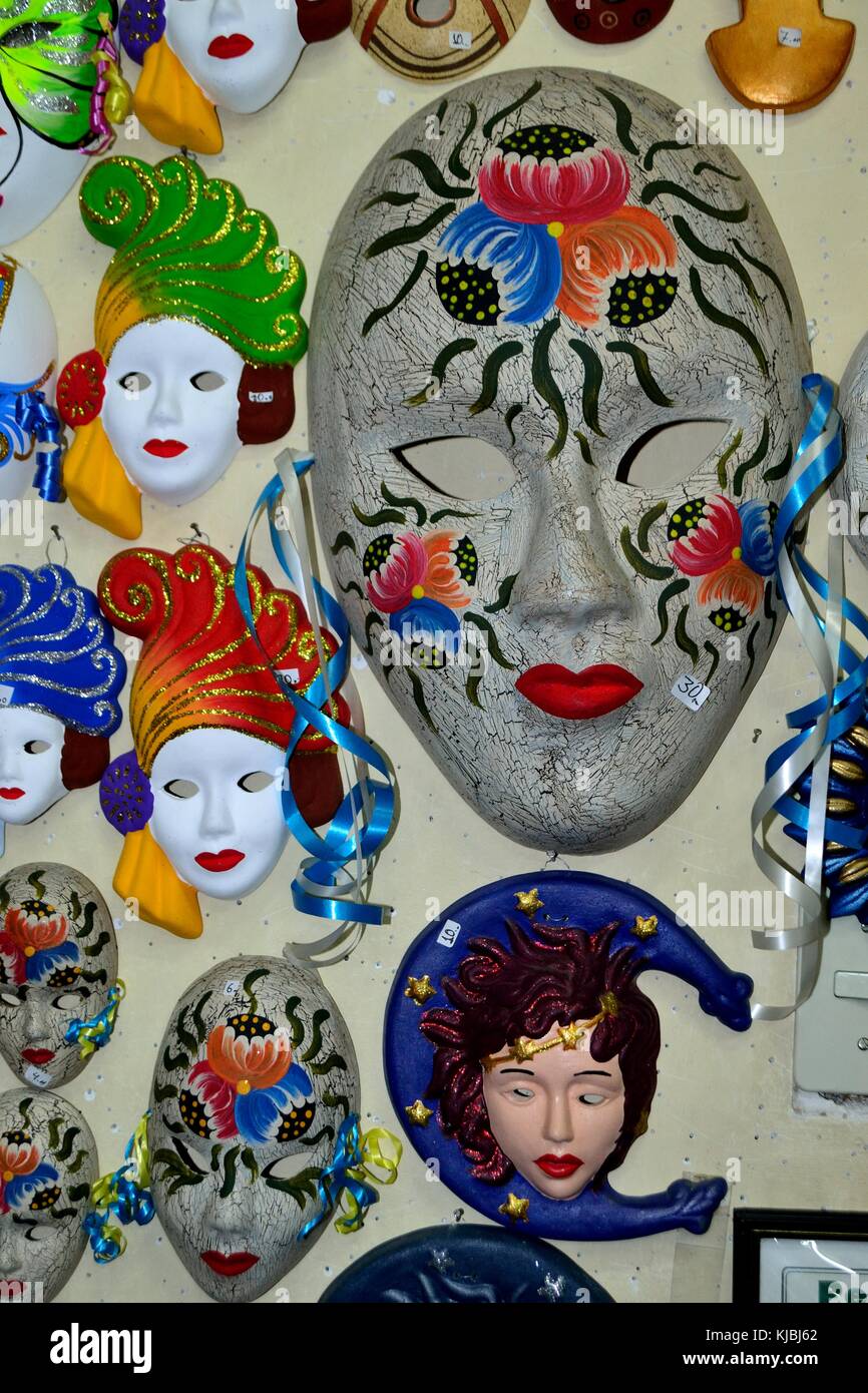 Carnival mask -Santa Apolonia Market in CAJAMARCA. Department of ...