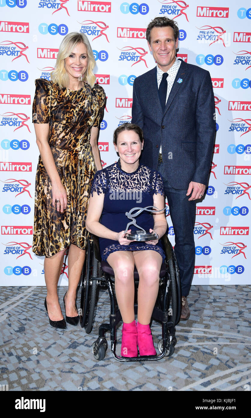 Claire Lomas wins the Disabled Sportsperson Award at the Pride of Sport ...