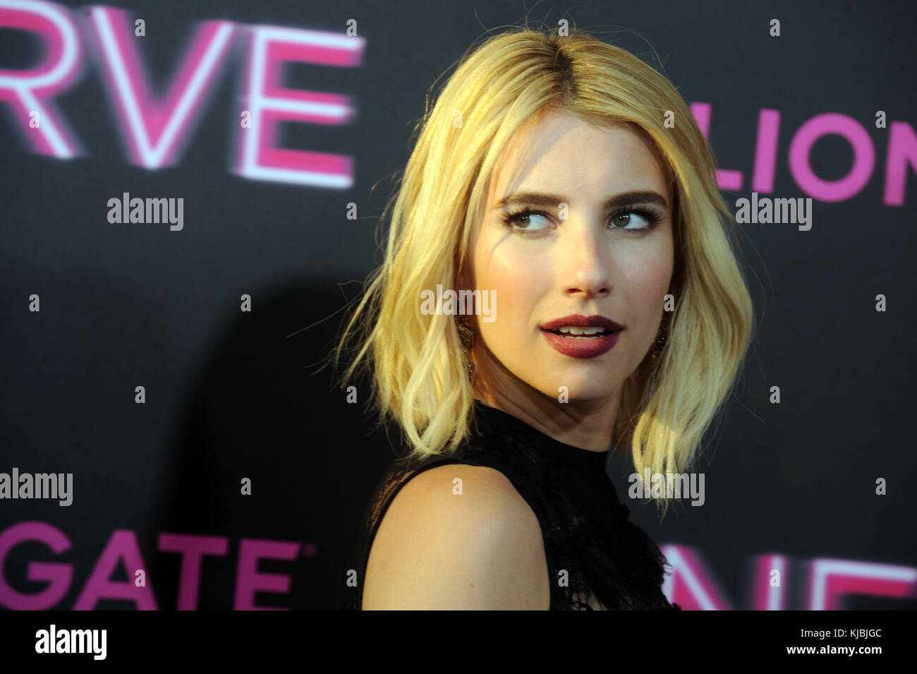 NEW YORK, NY - JULY 12: Emma Roberts attends the 'Nerve' New York ...