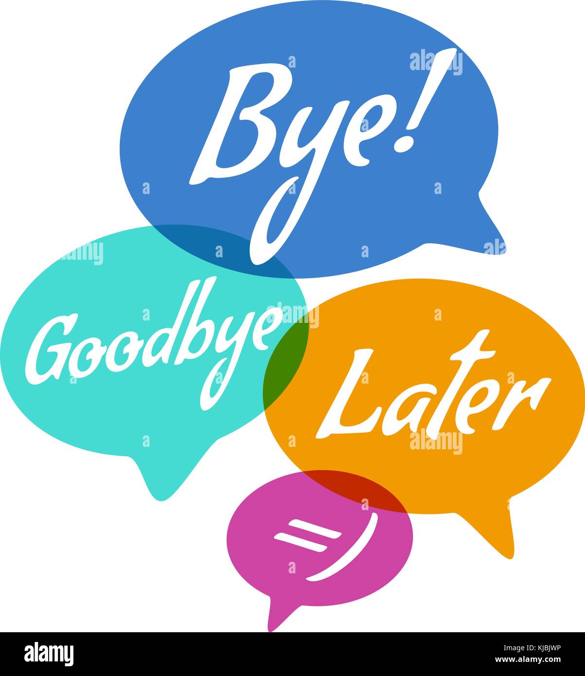 Goodbye icon hi-res stock photography and images - Alamy