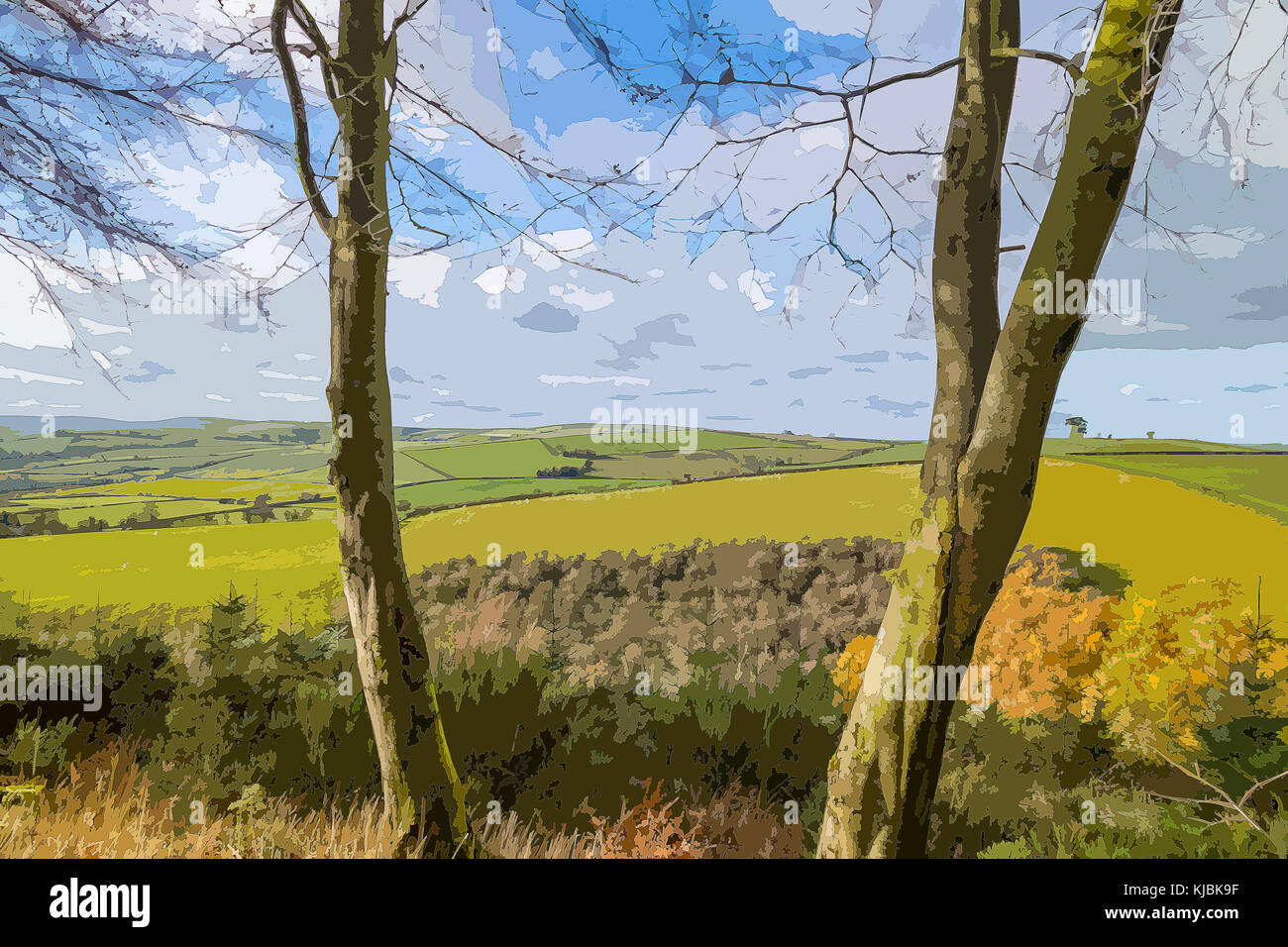 Wales Border With Shropshire High Resolution Stock Photography and ...