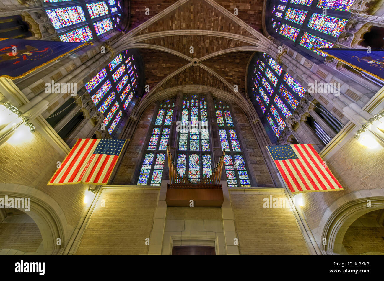 West Point, New York - September 26, 2015: West Point Cadet Chapel at ...