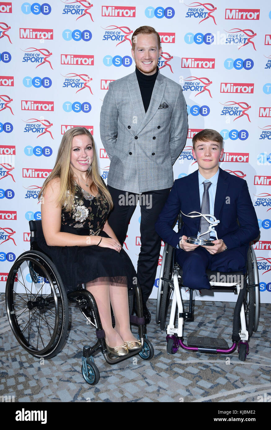 Billy Monger wins the Special Recognition Award at the Pride of sport ...