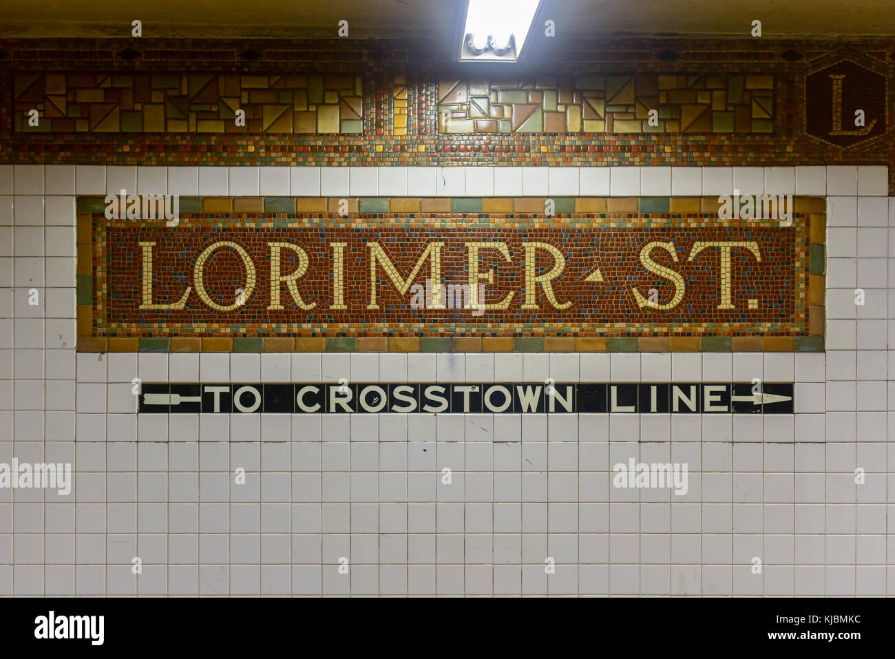 New york l train hi-res stock photography and images - Alamy