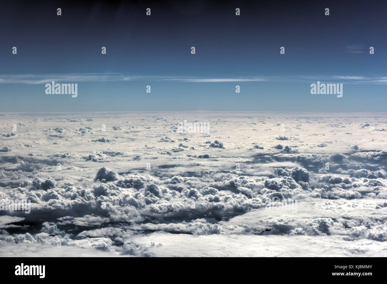 Clouds and sky from the thirty thousand feet in the air Stock Photo - Alamy