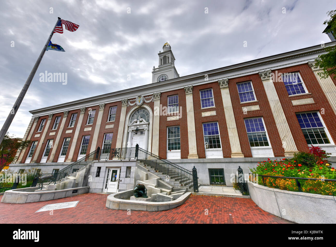 Burlington City Hall at the intersection of Church Street and Main ...
