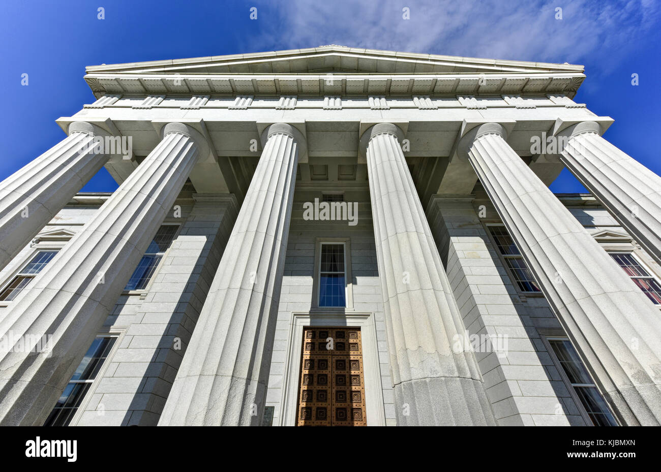 The State Capitol Building in Montpelier Vermont, USA. The current ...