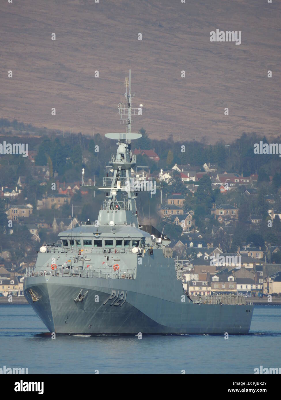 NaPaOc Apa (P121), an Amazonas-class corvette of the Brazilian Navy ...