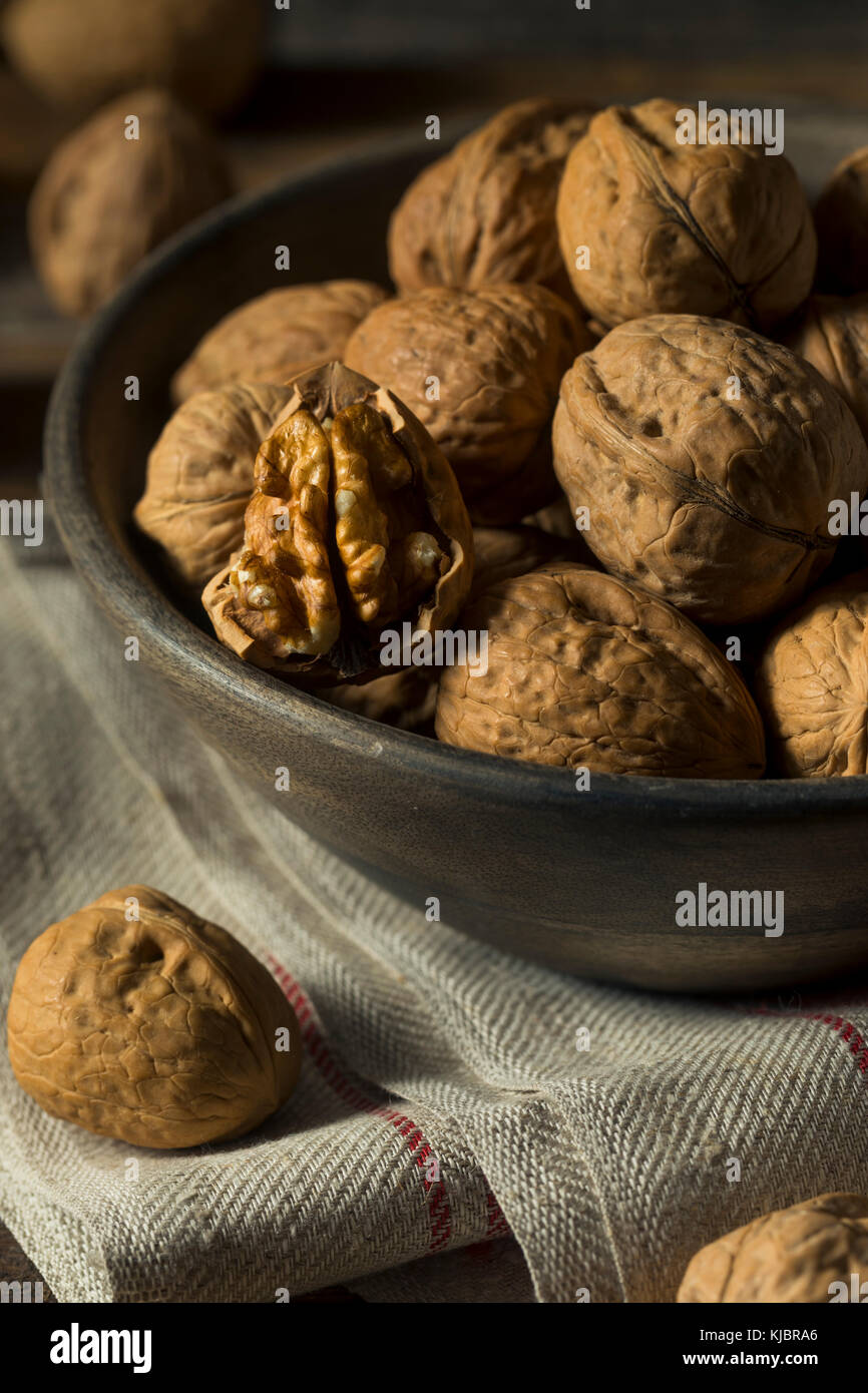 Raw Brown Organic Walnuts Ready to Eat Stock Photo - Alamy