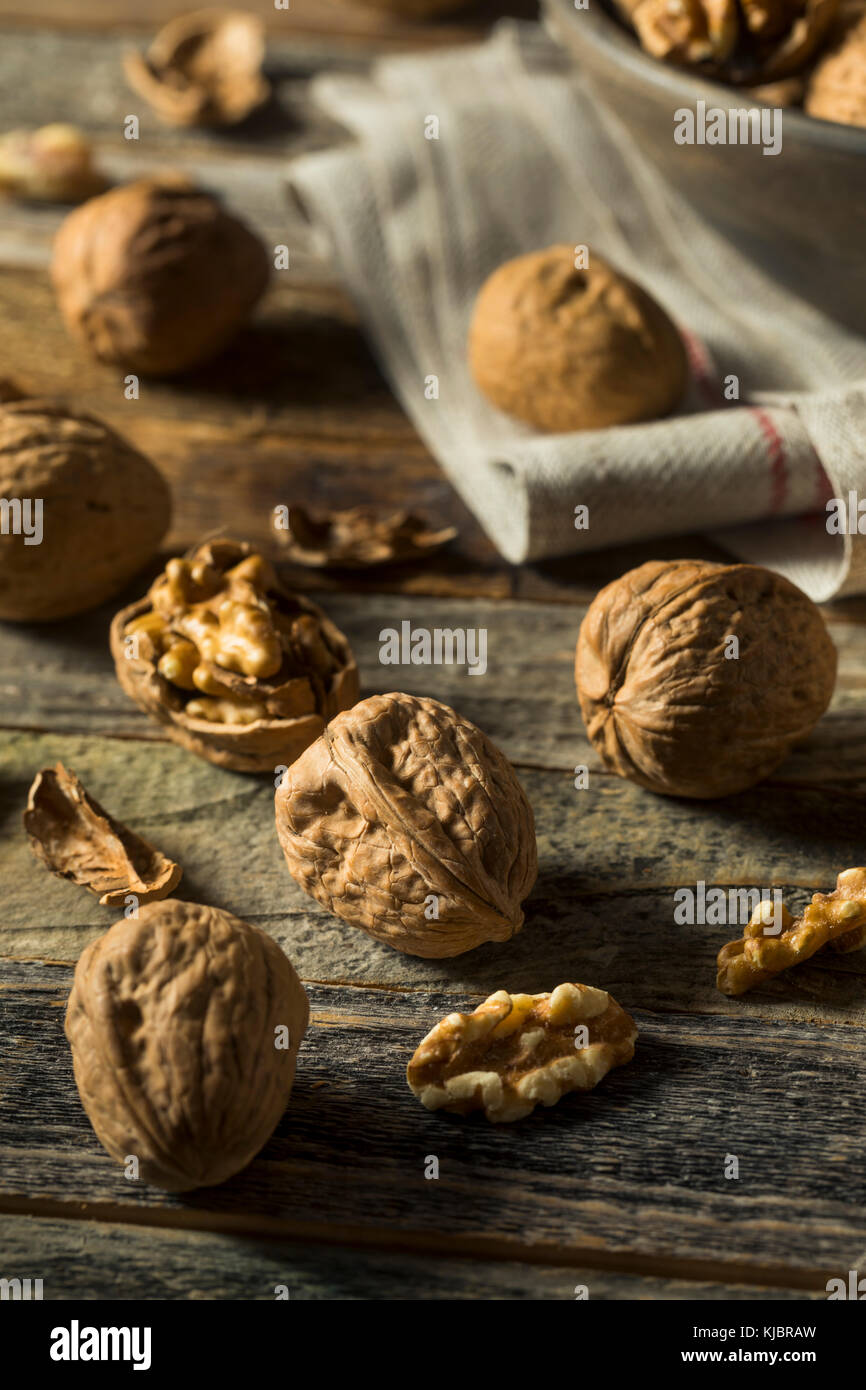 Raw Brown Organic Walnuts Ready to Eat Stock Photo - Alamy