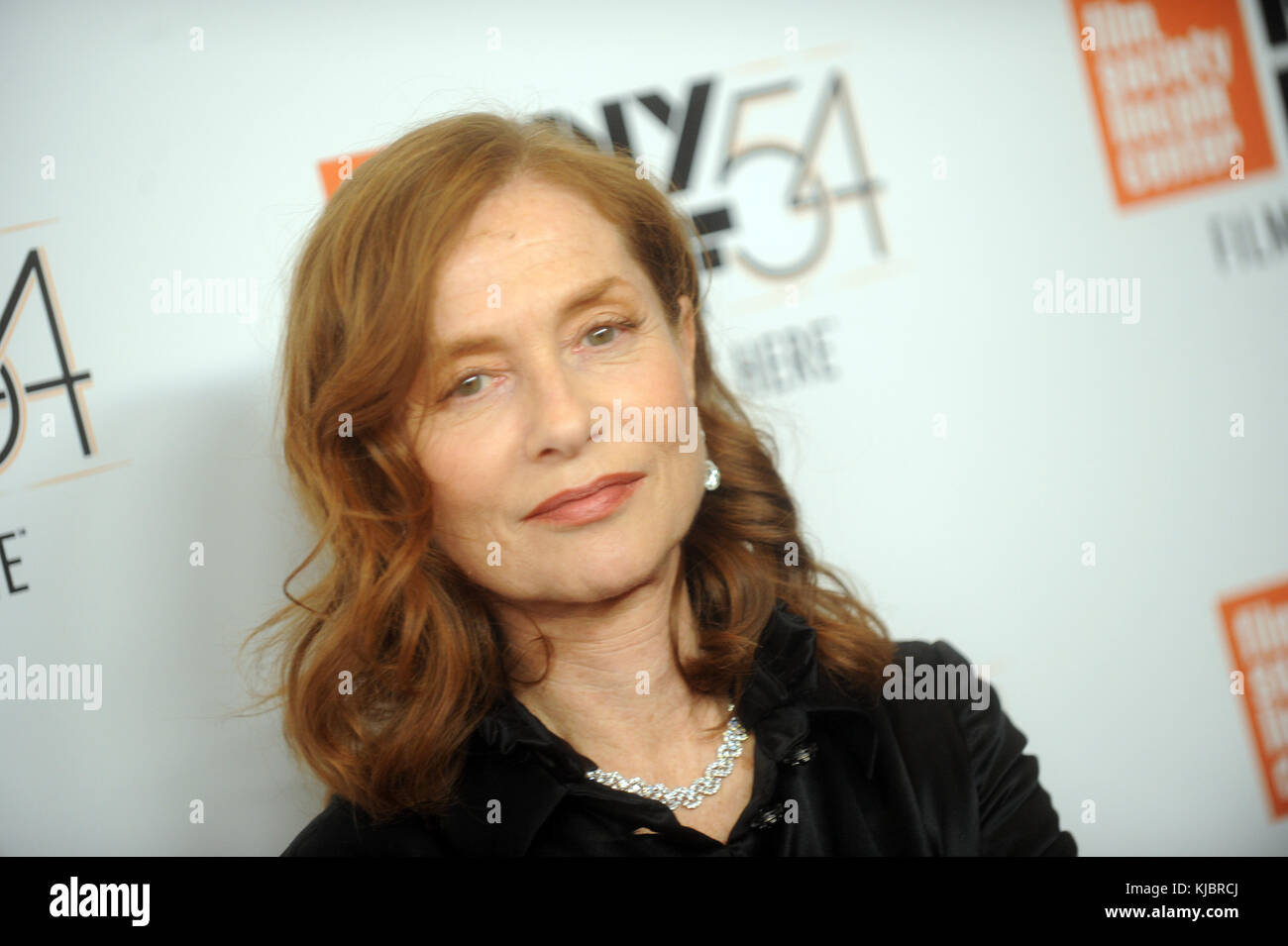 NEW YORK, NY - OCTOBER 14: Isabelle Huppert attends the 54th New York ...