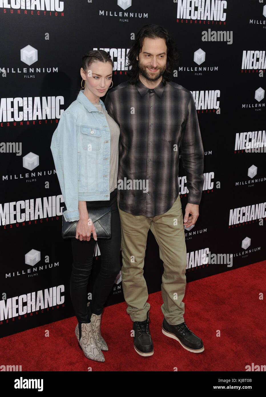 Cassi colvin chris delia mechanic hi-res stock photography and images ...