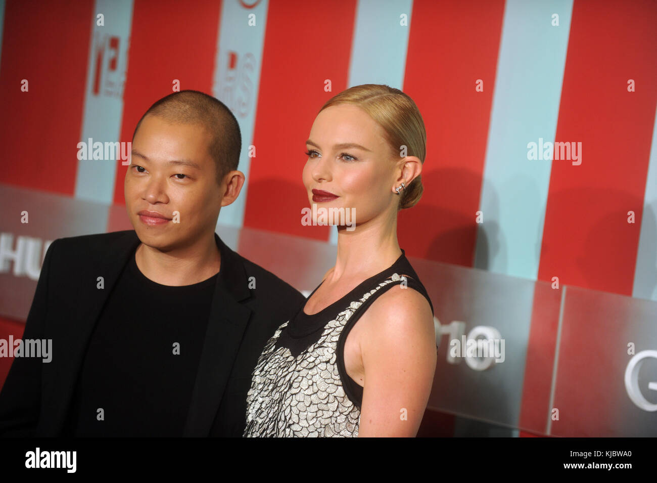 NEW YORK, NY - OCTOBER 20: Jason Wu, Kate Bosworth attends the HUGO ...