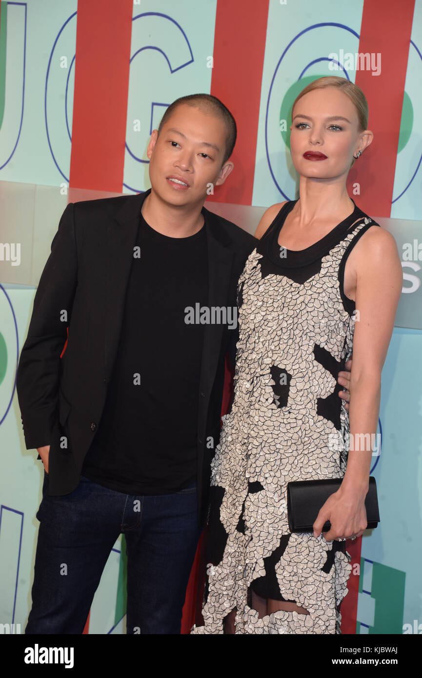 NEW YORK, NY - OCTOBER 20: Jason Wu, Kate Bosworth attends the HUGO ...