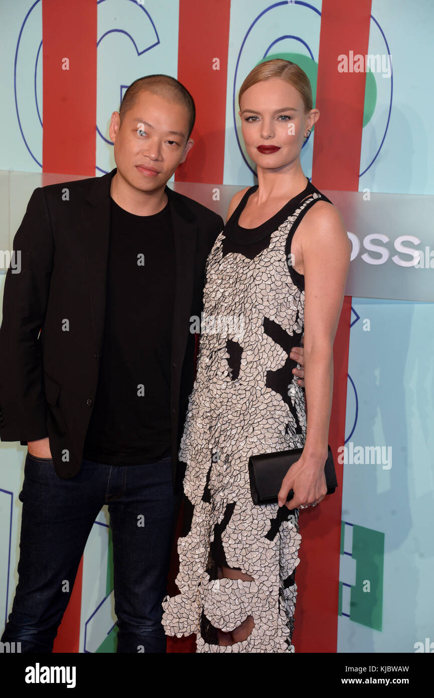 NEW YORK, NY - OCTOBER 20: Jason Wu, Kate Bosworth attends the HUGO ...