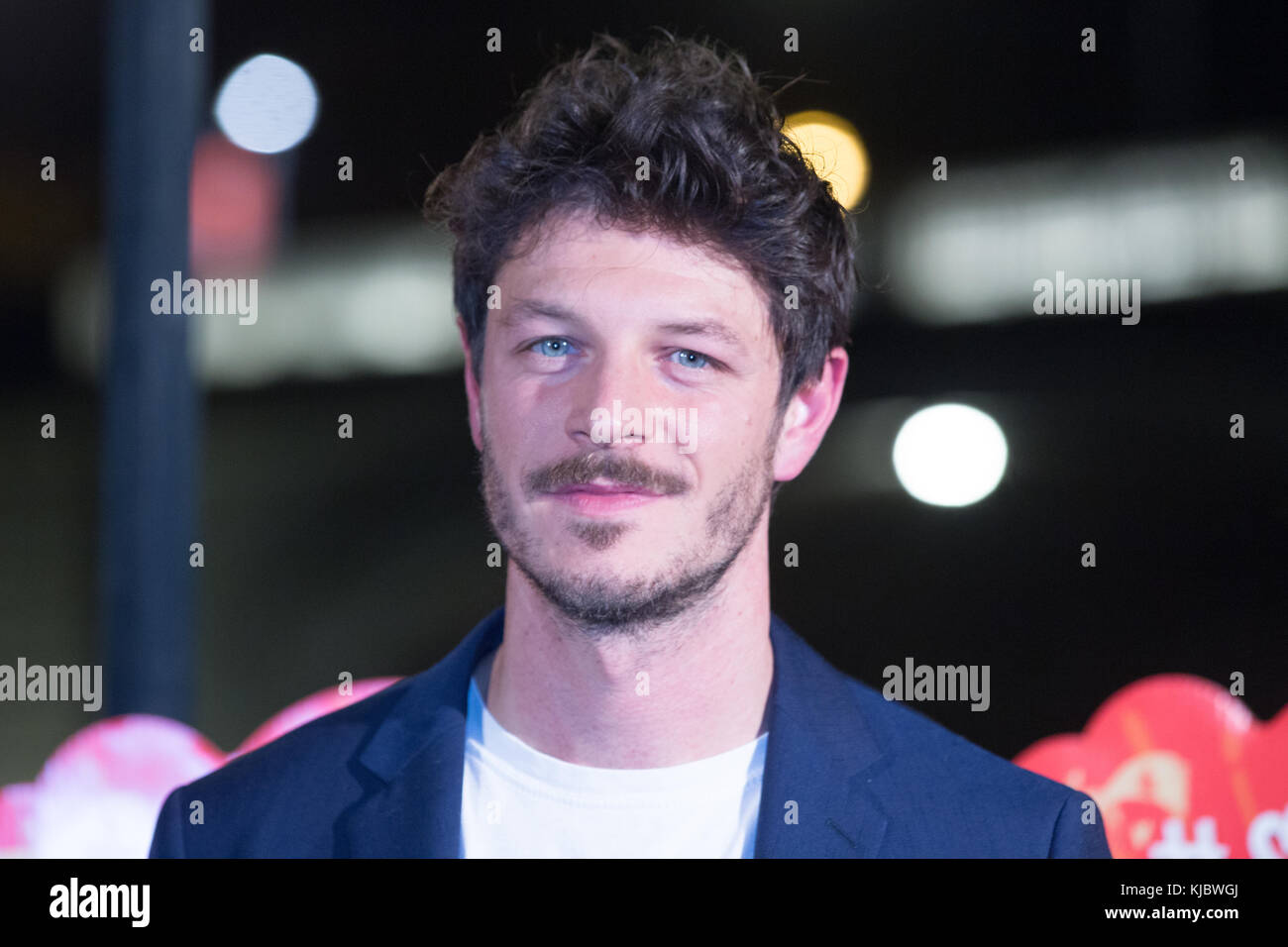 Roma, Italy. 22nd Nov, 2017. Italian actor Andrea Bosca during ...