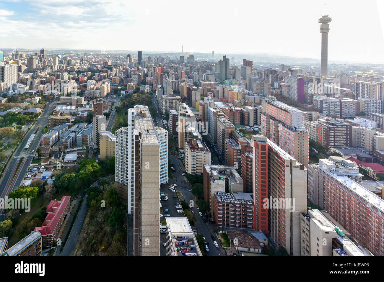 The Hillbrow Tower (JG Strijdom Tower) is a tall tower located in the ...