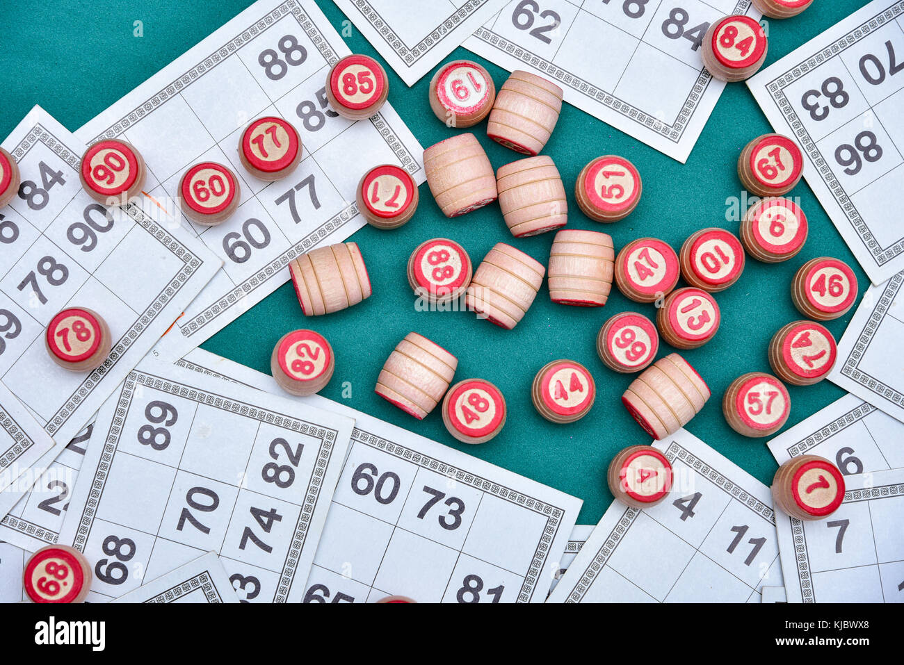 Old lotto wood-material background russianculture, winning number Stock ...