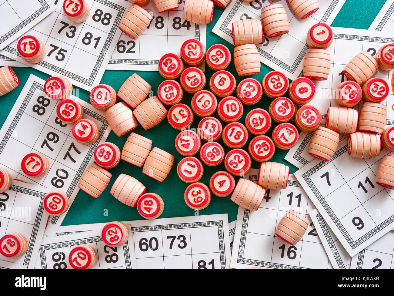 Old lotto wood-material background russianculture, winning number Stock ...