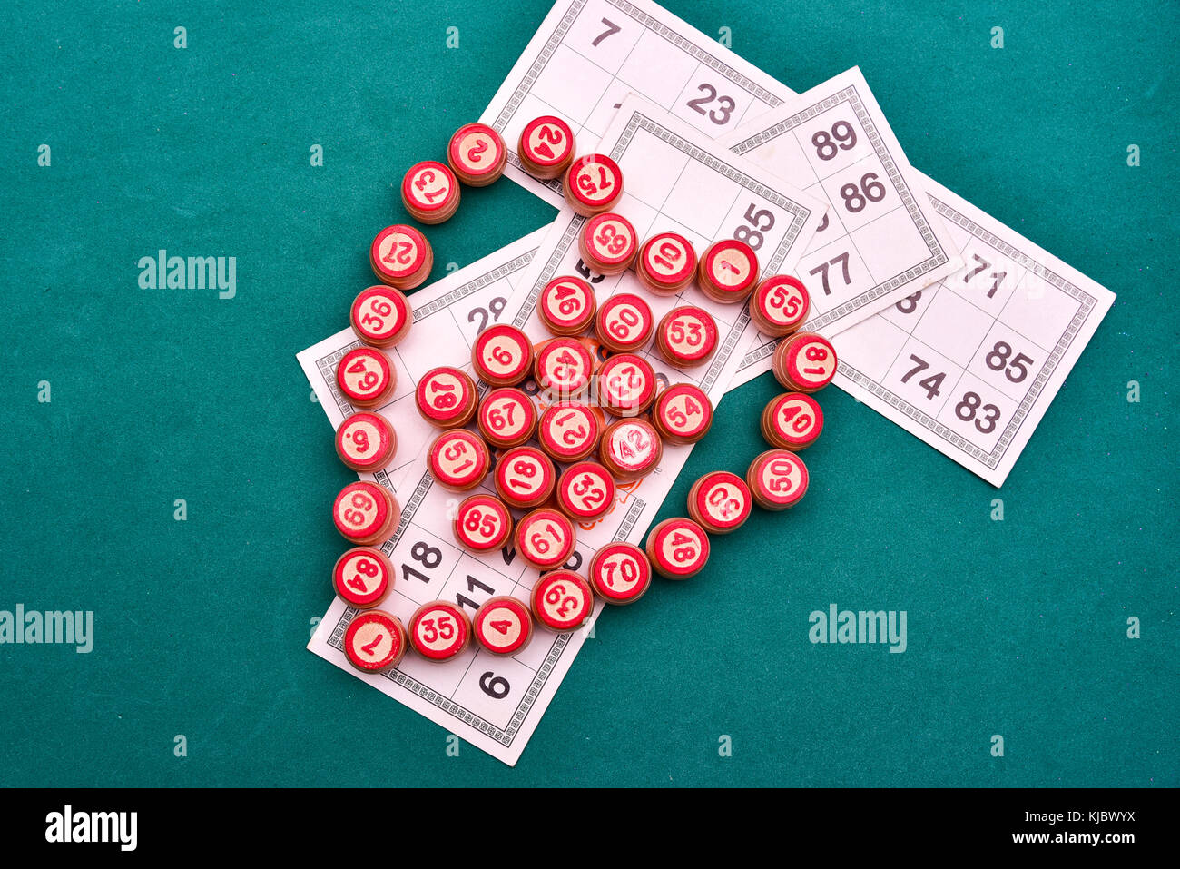 Old lotto wood-material background russianculture, winning number Stock ...