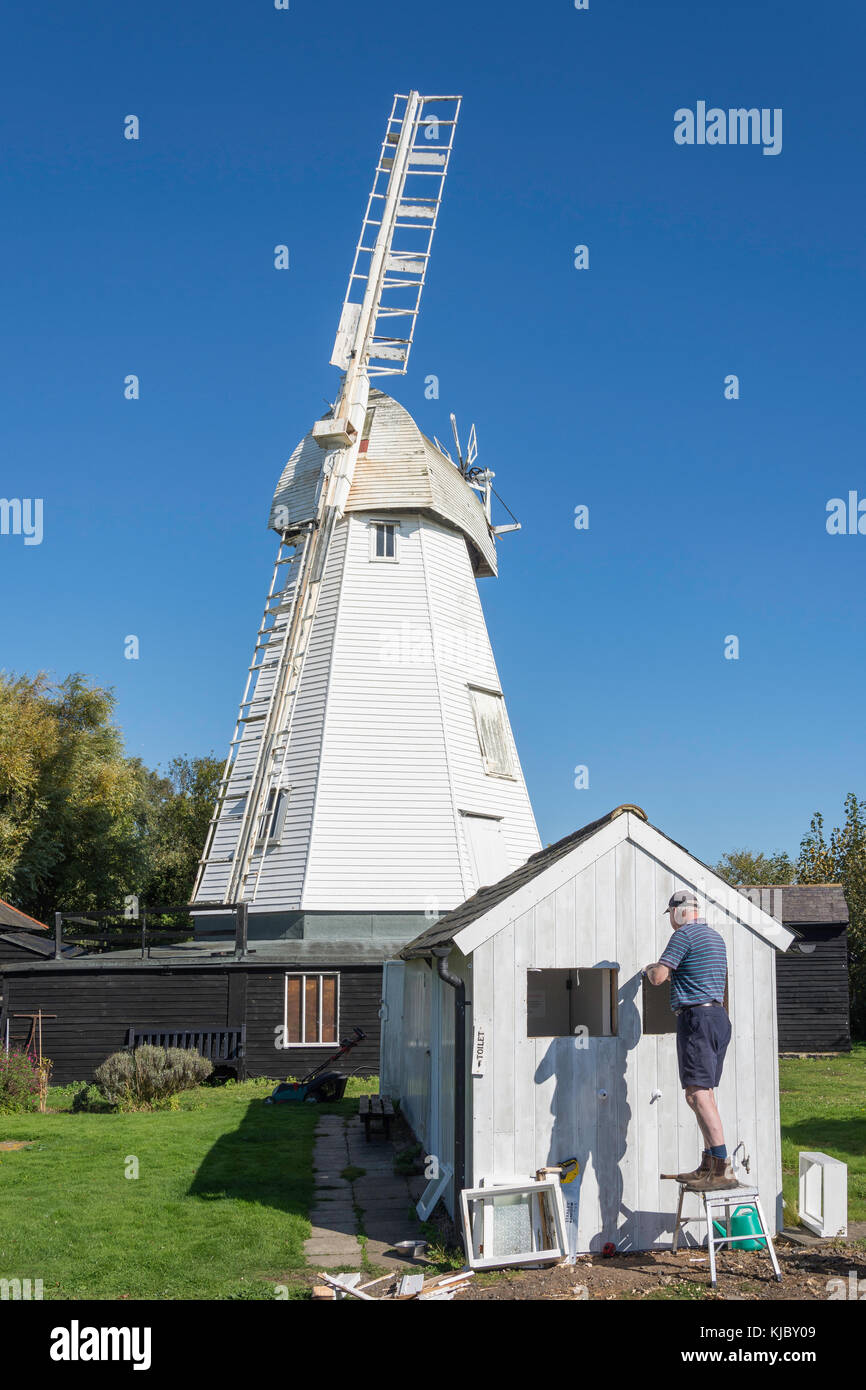 White mill rural heritage centre ash road sandwich kent windmill hi-res ...