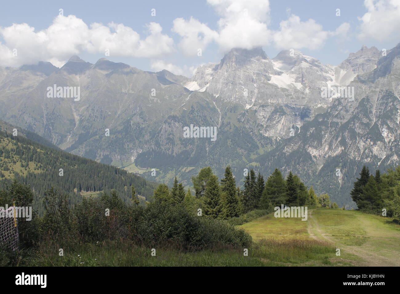 landscape of mountains on the Alps in Italy Stock Photo - Alamy