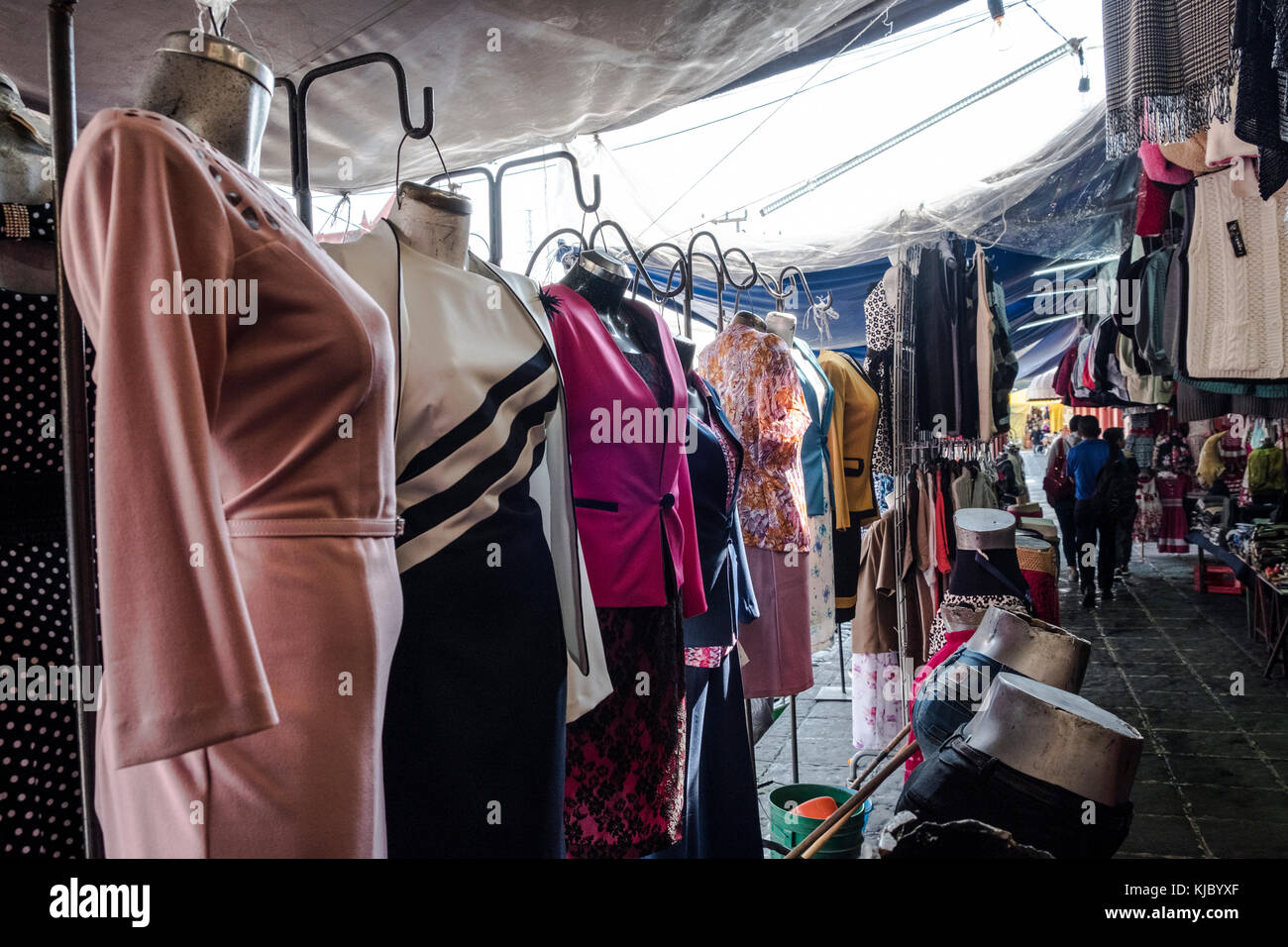 San Angel Market. Mercado de San Angel, Mexico City Stock Photo - Alamy