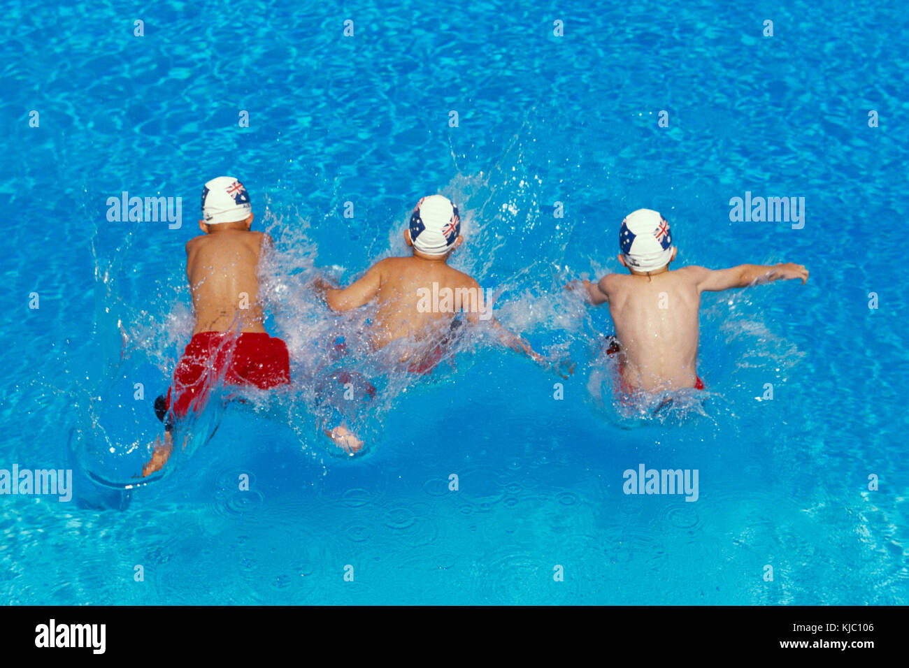 Child jumping competition jumping playing outdoors activity hi-res ...