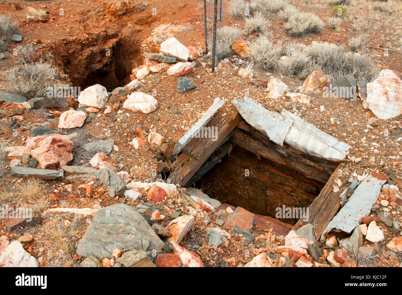Old Mine Shaft Stock Photo - Alamy