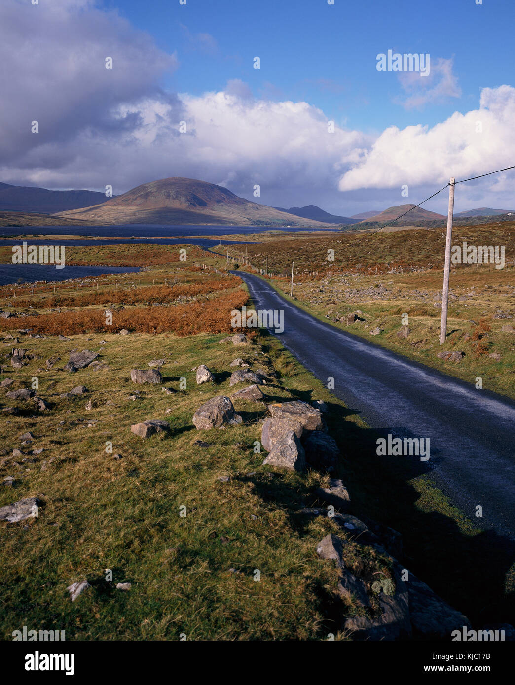 Road through Countryside, Nephin Drive, Ireland Stock Photo - Alamy